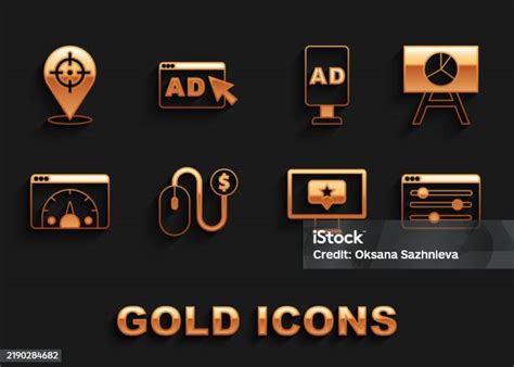 광고 그래프 차트가 있는 보드 브라우저 설정 모니터 별표 웹사이트 통계 대상 및 아이콘을 설정합니다 벡터 1위에 대한 스톡 벡터