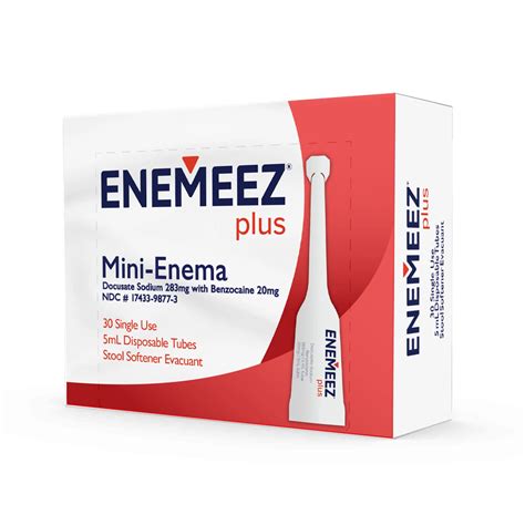 Buy Enemeez Mini Enema Plus Benzocaine At Medical Monks