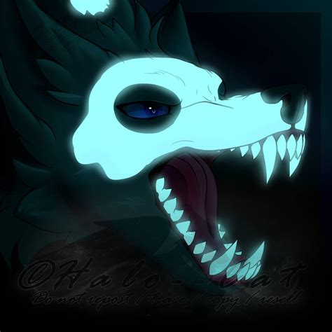 [adopt] Glowing Inside Wolf For Kimpai By Quietly Draws On Deviantart