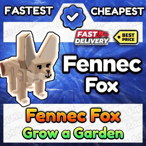Fennec Fox Roblox Game Item Gameflip
