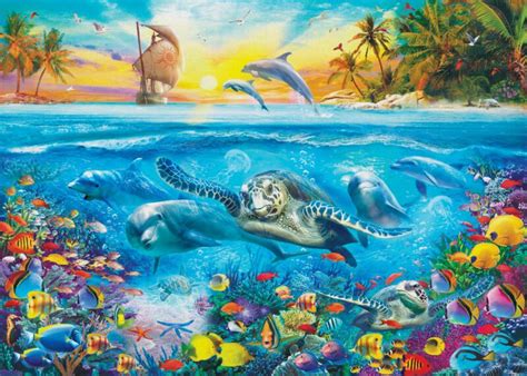 Under The Sea Murals Underwater Wall Murals