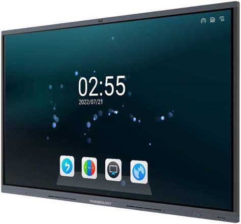Powerology Dual Windows And Android Interactive Smartboard 65 D Led Backlight Display 4k Uhd