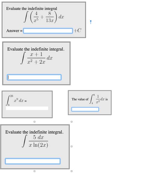 Solved Evaluate The Indefinite Integral Integral 4x5