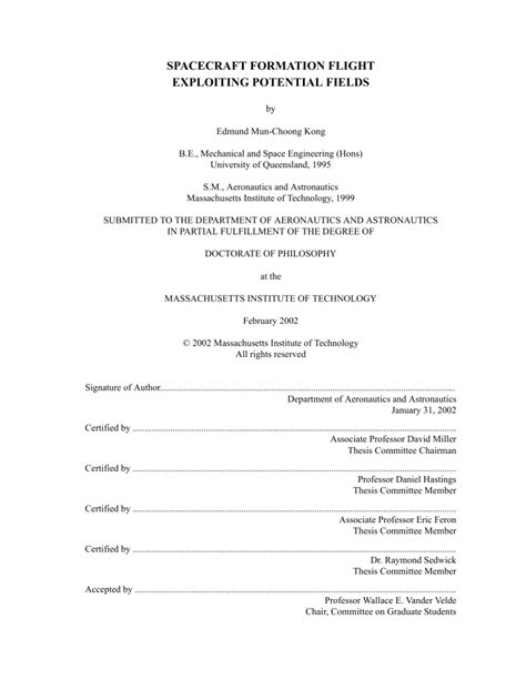 Spacecraft Formation Flight Exploiting Potential Fields
