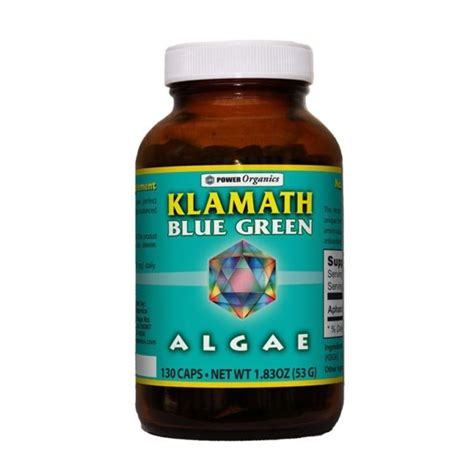 Klamath Blue Green Algae Tablets Power Organics