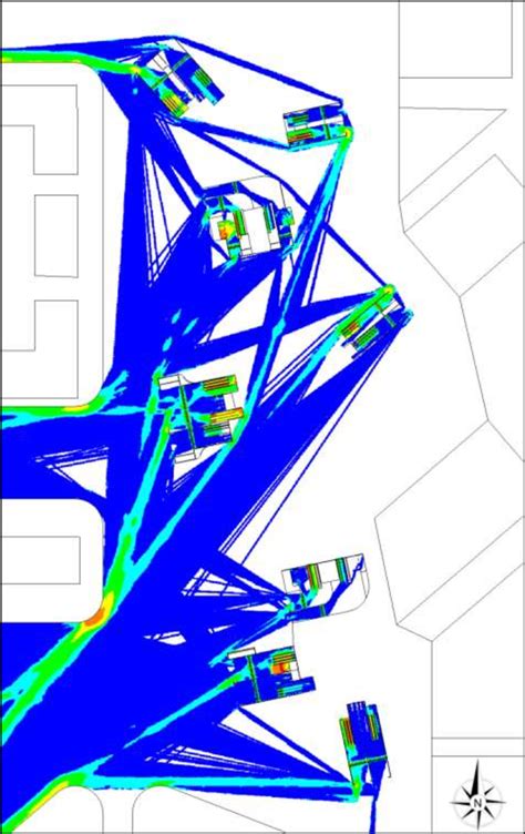 Passenger Density At Main Entrances Download Scientific Diagram
