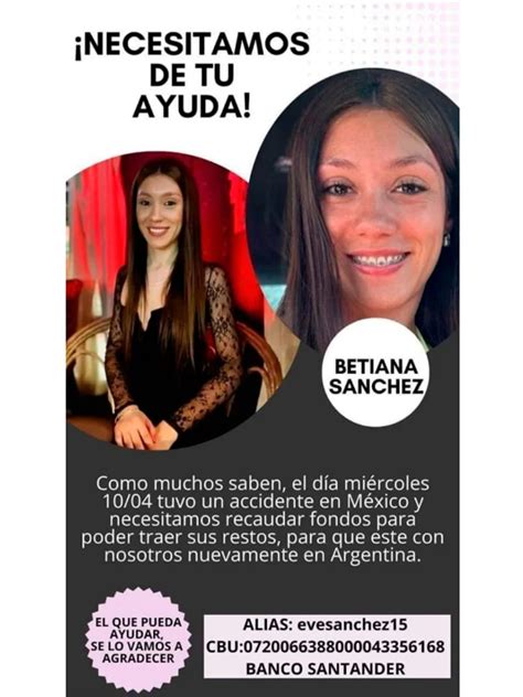 Murió Una Joven Argentina En México Tras Chocar Su Auto Contra Un
