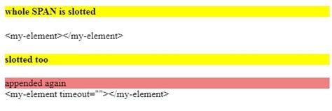 javascript why does my shadow dom break my custom element stack