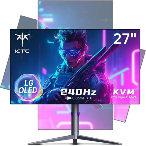Ktc 27 Oled Monitor 1440p 240hz Monitor 0 03ms Gtg Type C 65w Built In Speakers 1 5m 1