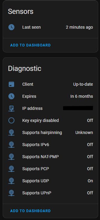 Tailscale Online Sensor Feature Requests Home Assistant Community