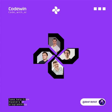 codewin ai logo project comming soon rhf rifat posted on the topic