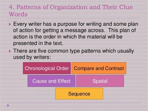 Patterns Of Organization