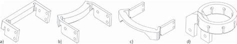 Inductors For A Straight B Concave C Convex And D Circular Hole
