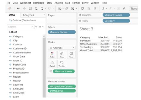 performing calculations in tableau tableau advanced