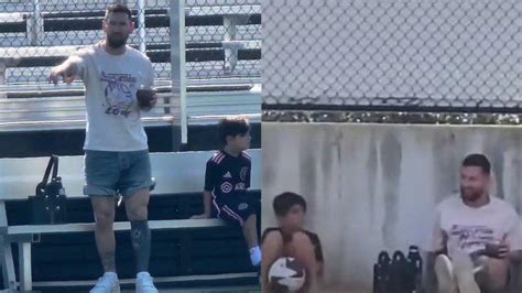 Putra Lionel Messi Beraksi Di Inter Miami Debut Thiago Messi Di Tim