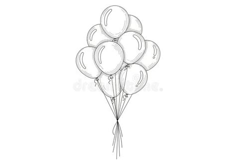 A Sketch Of A Cluster Of Stock Illustration Illustration Of Shape 418259923