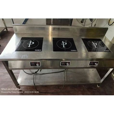 3 5 Kw 3 Zone Induction Flat Cooktop For Restaurant At ₹ 120000 Piece In Ahmedabad