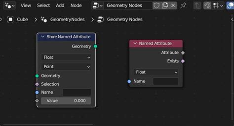 Cant Store Attribute Modeling Blender Artists Community