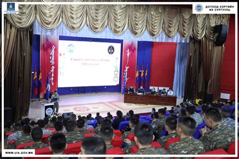 Дотоод хэргийн их сургуулийн сонсогч оюутны чуулган боллоо Дотоод хэргийн их сургуулийн