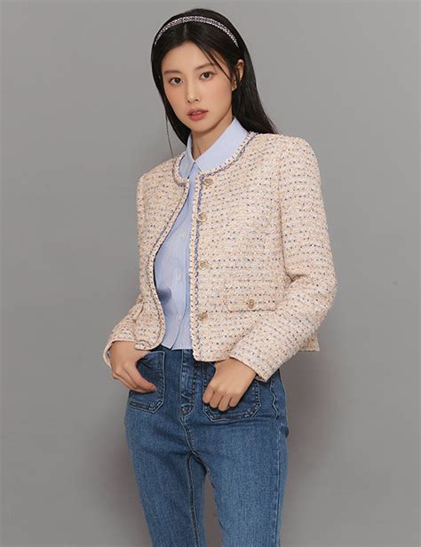 칼라리스 트위드 자켓 2colors Rmjkd12s53