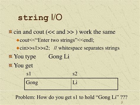 Ppt C String Class Chapter 6 Powerpoint Presentation Free Download