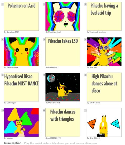 Pokemon On Acid Drawception
