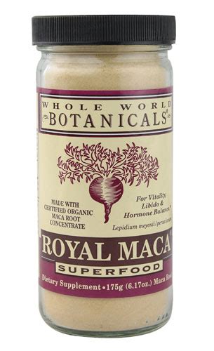 Whole World Botanicals Royal Maca Superfood -- 6.17 oz - Vitacost