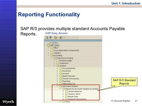 Sap Accounts Payable Introduction