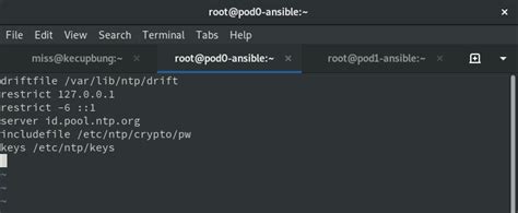 Ansible Lab Ansible Part Iv Create A Ntp Playbook Jurnal Misskecupbung