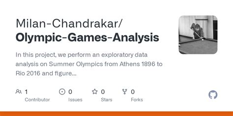 GitHub Milan Chandrakar Olympic Games Analysis In This Project We Perform An Exploratory