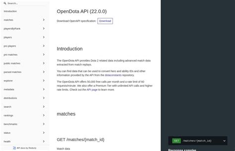 dota 2 api apislist