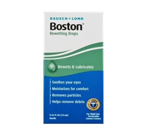 Boston® Rewetting Drops 10 Ml Contact Lens Care