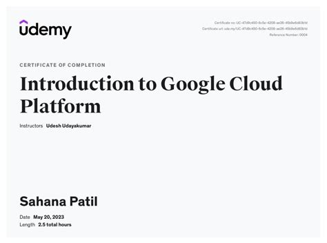 Sahana Patil On Linkedin Udemy Course Completion Certificate