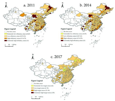 Spatial And Temporal Distribution Of Ulgue In China A Spatial