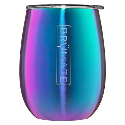 Brumate Uncorked Wine Tumbler Purple Leopard Boutique