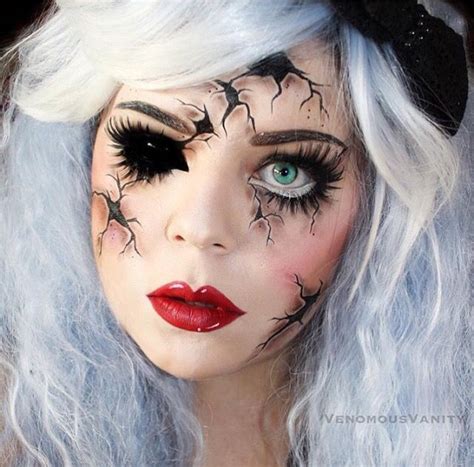 Creepy Doll Makeup
