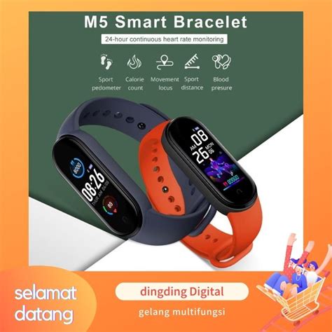 Jual Mi Band M5 Smartwatch Xiaomi M6 Jam Tangan Smartwatch Sport Smartwatch Pria Fashion