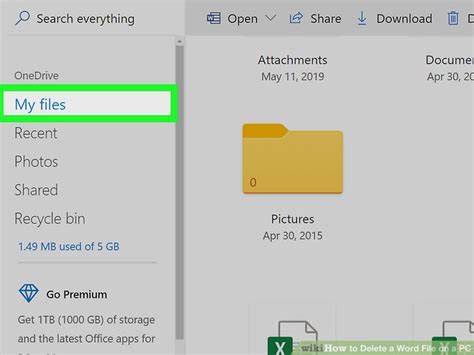 How To Delete A Word File On A Pc 7 Steps With Pictures