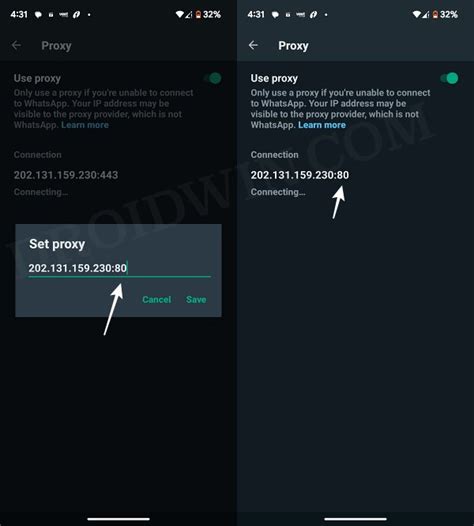 list of all whatsapp proxy servers and how to use them droidwin