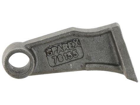 Hammer Flail Top Width 40mm Bottom Width 54mm Hole Ø 21mm Radius