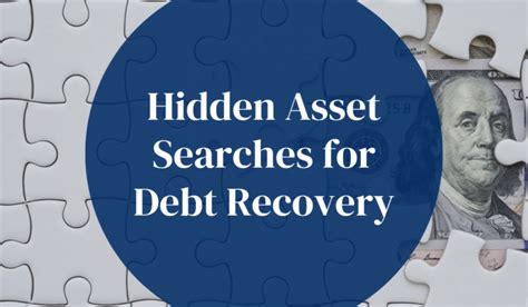 Hidden Asset Searches For Debt Recovery