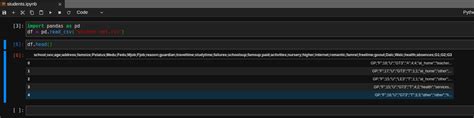 Pandas How Can I See The Data Frame Output Stack Overflow