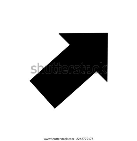 Black Arrow Cursor Flat Link Web Stock Illustration 2262779175 Shutterstock