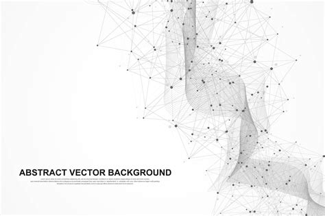 Premium Vector Vector Abstract Big Data Visualization Complex Data