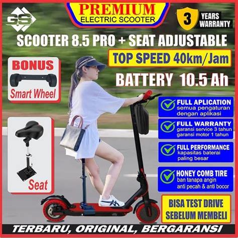 Jual Skuter Listrik Electric Scooter Hover Board Nine Bot Dbl Pwr 92ah Jakarta Timur