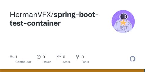 GitHub HermanVFX Spring Boot Test Container