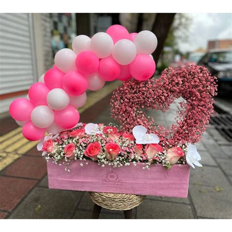 باکس گل نوزاد کد 6002 گل اور