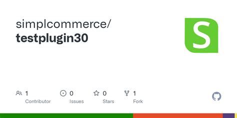 github simplcommerce testplugin30