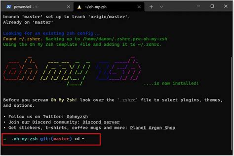 Wsl 우분투 Oh My Zsh 설치 테마 변경과 Nerd Font 설치
