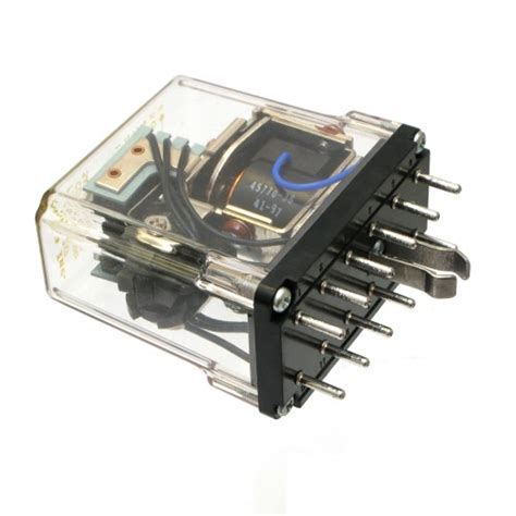 120 Volt Ac Latching Relay Dpdt 5 Amp